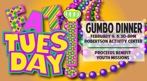 Gumbo Flyer For Church